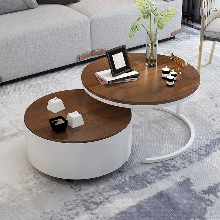 BALE Round Nesting Coffee Tables – RoomyRoom.com - Contemporary Modern ...