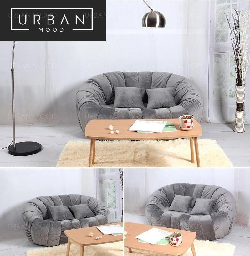HANSEL Velvet Sofa Armchair – RoomyRoom.com - Contemporary Modern ...