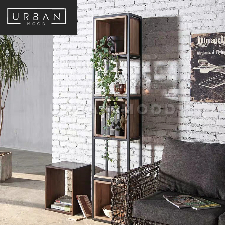 WOLF Modern Industrial Display Shelf – RoomyRoom.com - Contemporary ...
