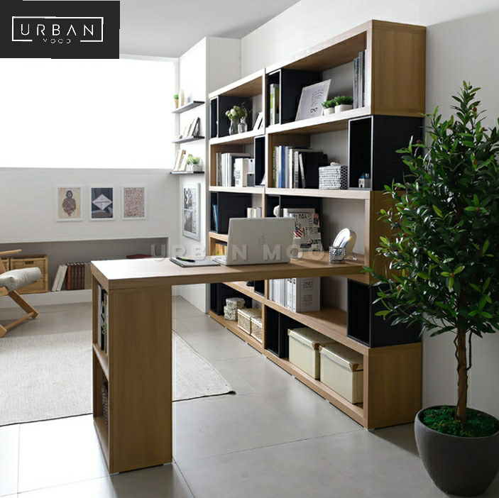 ADDY Modular Study Table Shelf – RoomyRoom.com - Contemporary Modern ...