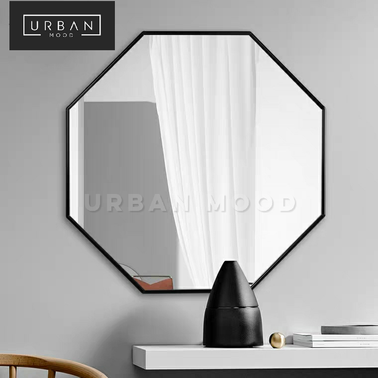SPRITE Modern Octagon Accent Wall Mirror – RoomyRoom.com - Contemporary ...