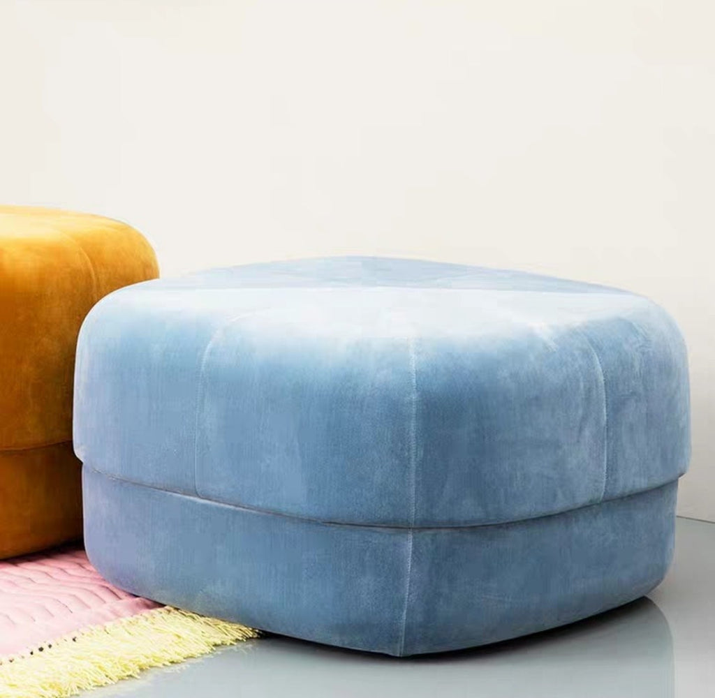 LENNOX Pop Art Velvet Stool – RoomyRoom.com - Contemporary Modern ...