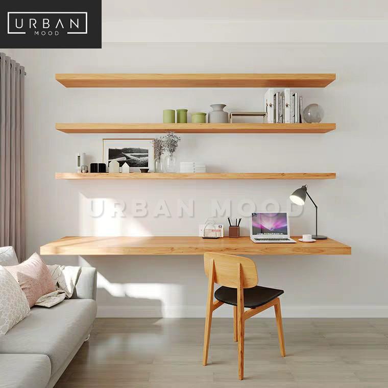TIMON Scandinavian Floating Study Table – RoomyRoom.com - Contemporary ...